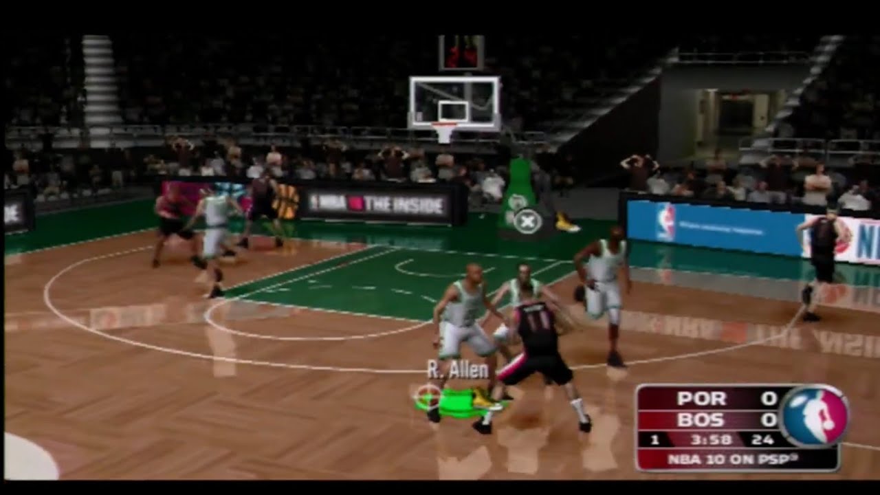 NBA 10: The Inside -- Gameplay (PSP) - YouTube