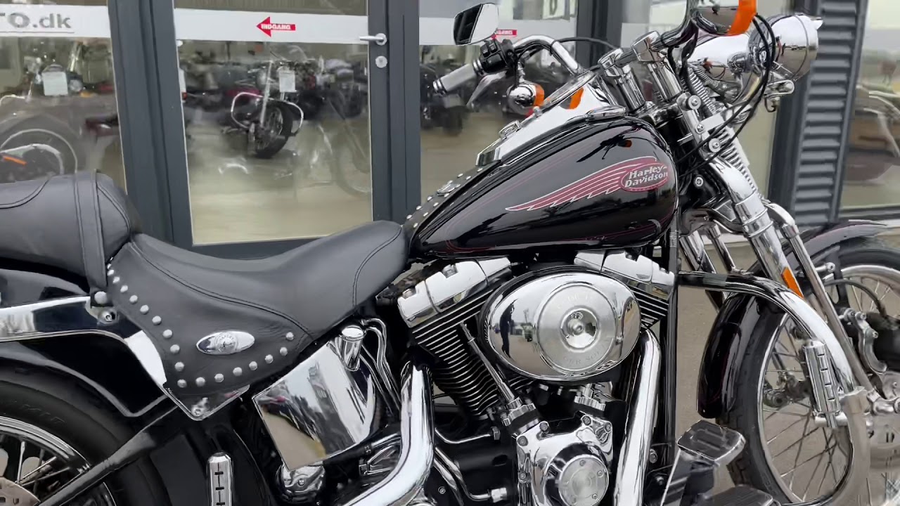 Harley Davidson FXSTS Softail Springer - YouTube