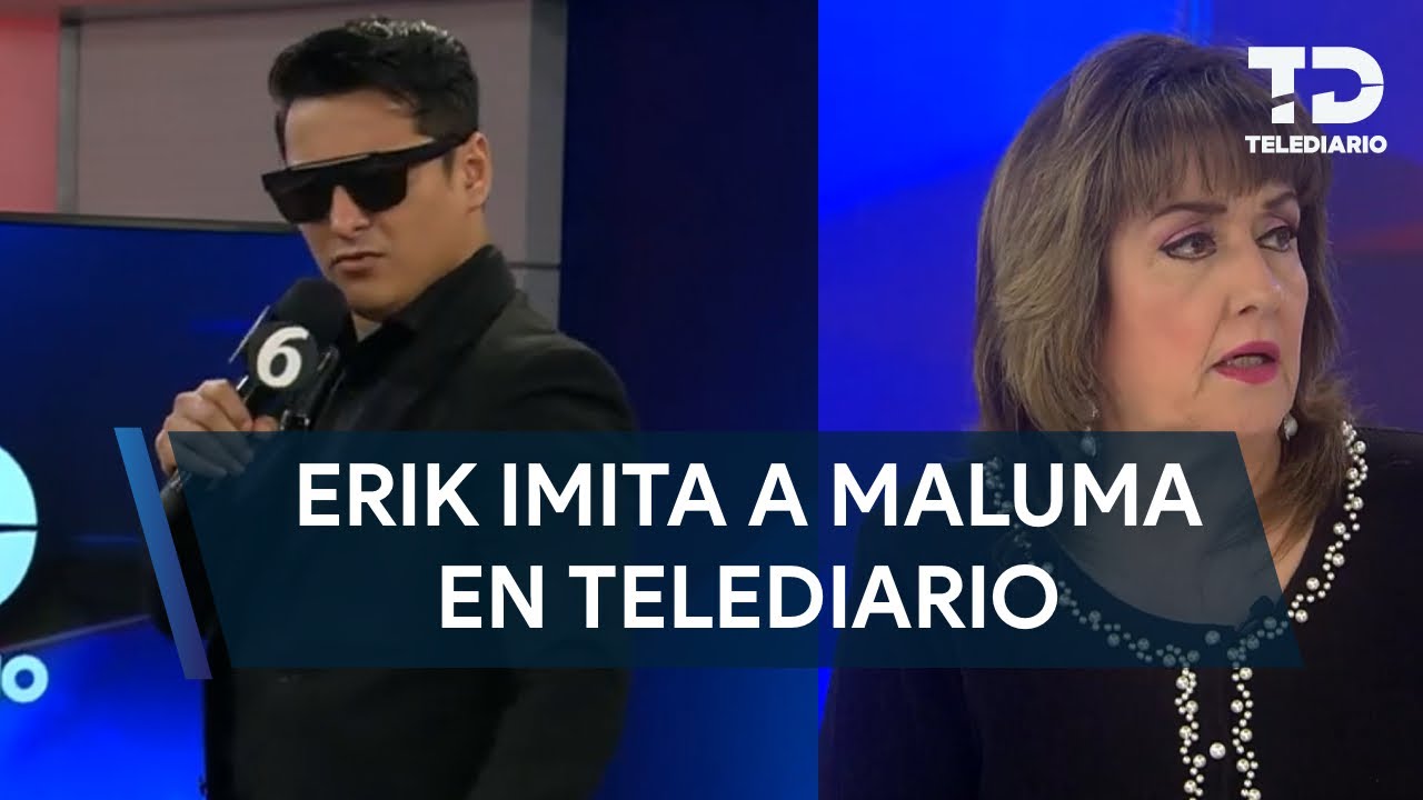 Erik Rocha imita a Maluma y le dedica canción a la Licenciada María Julia - YouTube