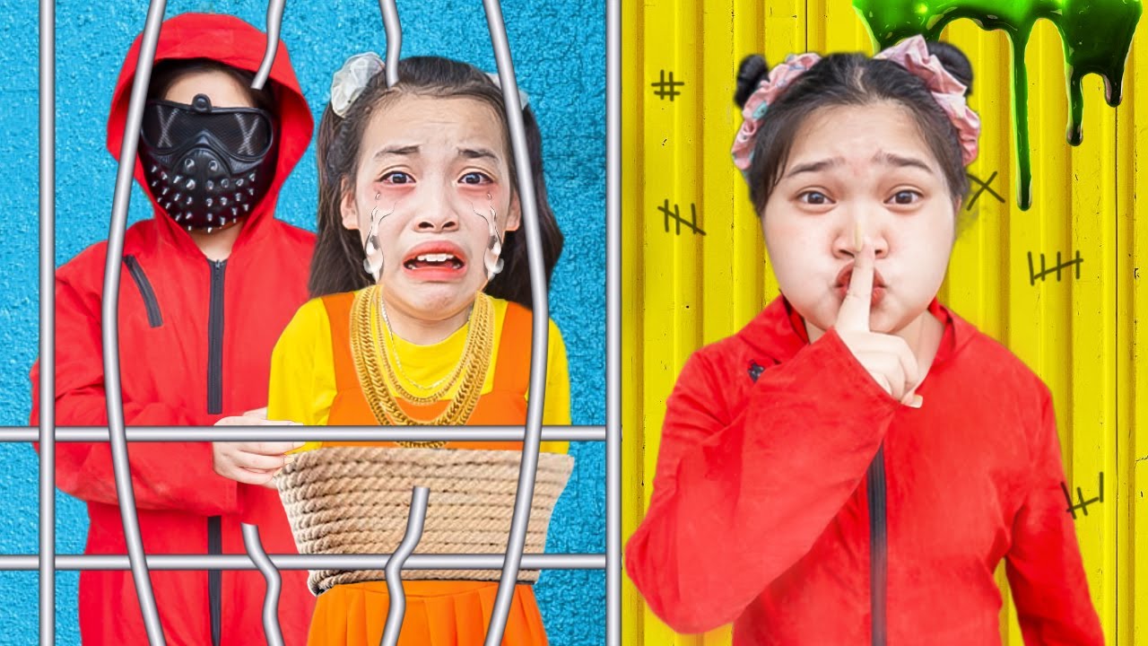 Boyfriend... Run Away! FNF Boyfriend vs Doll Squid Game Real Life ...