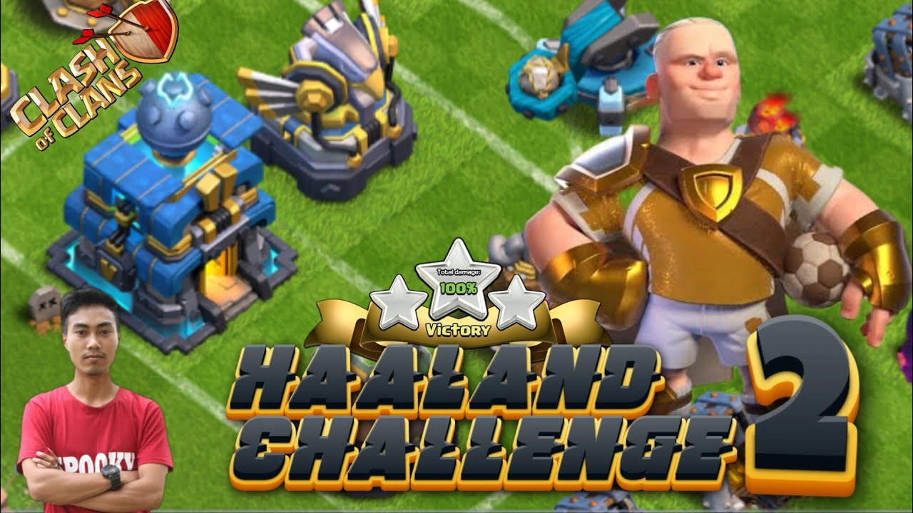 Kicker Kick-off || Haaland Challenge #2 || Clash of Clans - YouTube