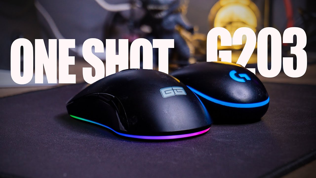 GG One Shot vs G203 CUAL ES MEJOR??!! - YouTube