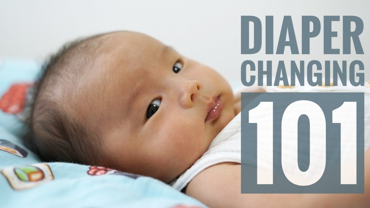 Changing diapers 101. How to change your diapers, FAST! - YouTube