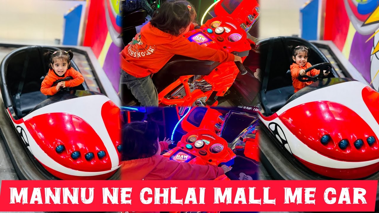 Masti Zone Laxmi Nagar || Mannu Game zone || Manal Niyazi Vlog - YouTube