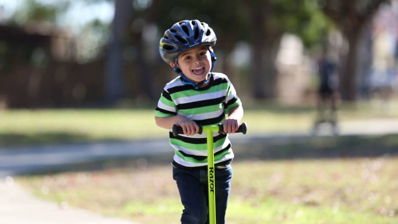 Razor Jr T3 Ride Video - YouTube