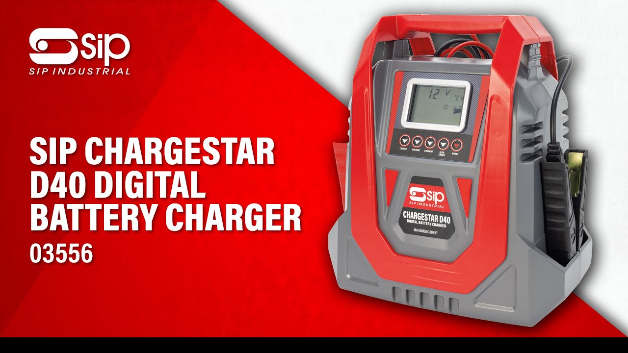 SIP | 03556 CHARGESTAR D40 Digital Battery Charger - YouTube
