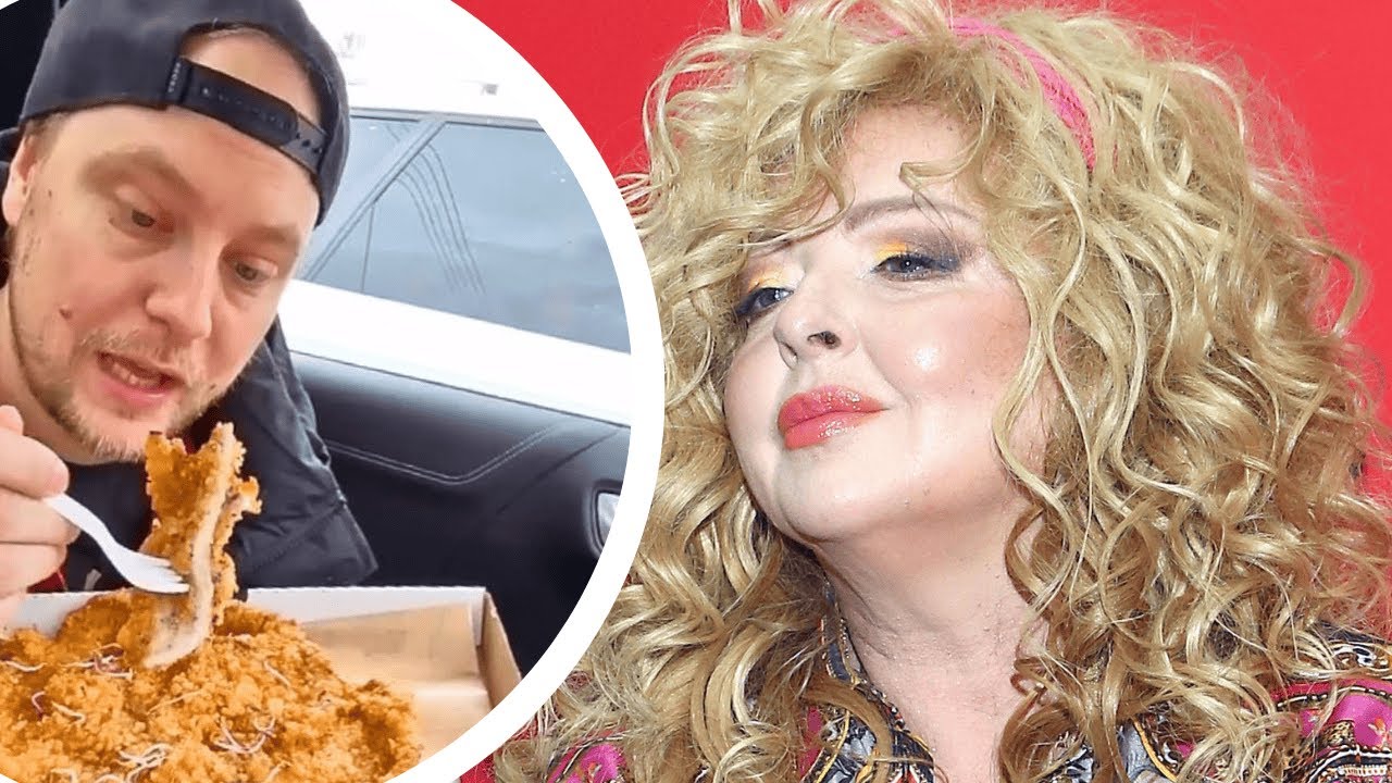 Spróbował schabowego giganta Magdy Gessler Rece - YouTube