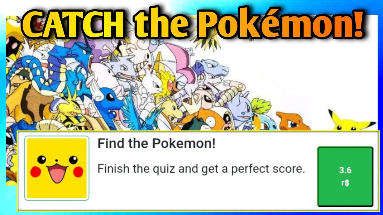 Catch the Pokemon Quiz answers Score 100% | Find the pokemon quiz ...