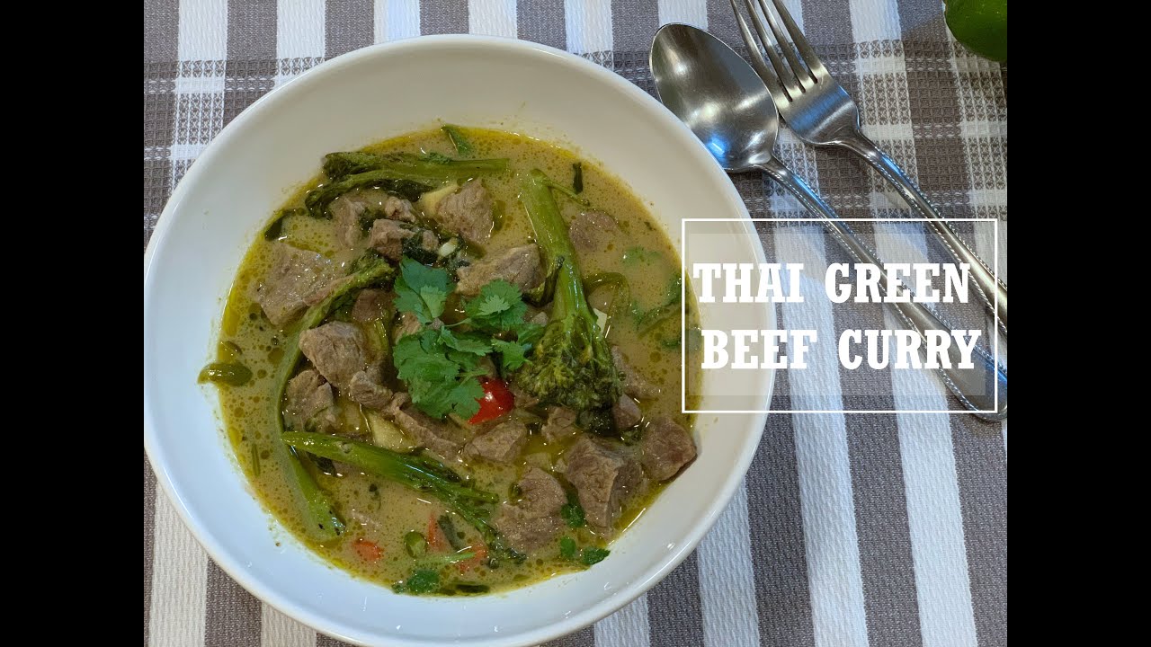 Thai Green Beef Curry / How to make Thai Green Beef Curry/ # ...