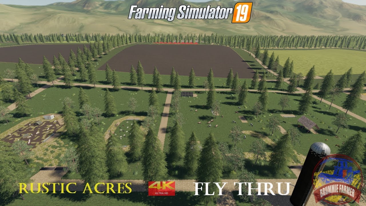Farming Simulator 19 | Rustic Acres | 4K Fly Thru - YouTube