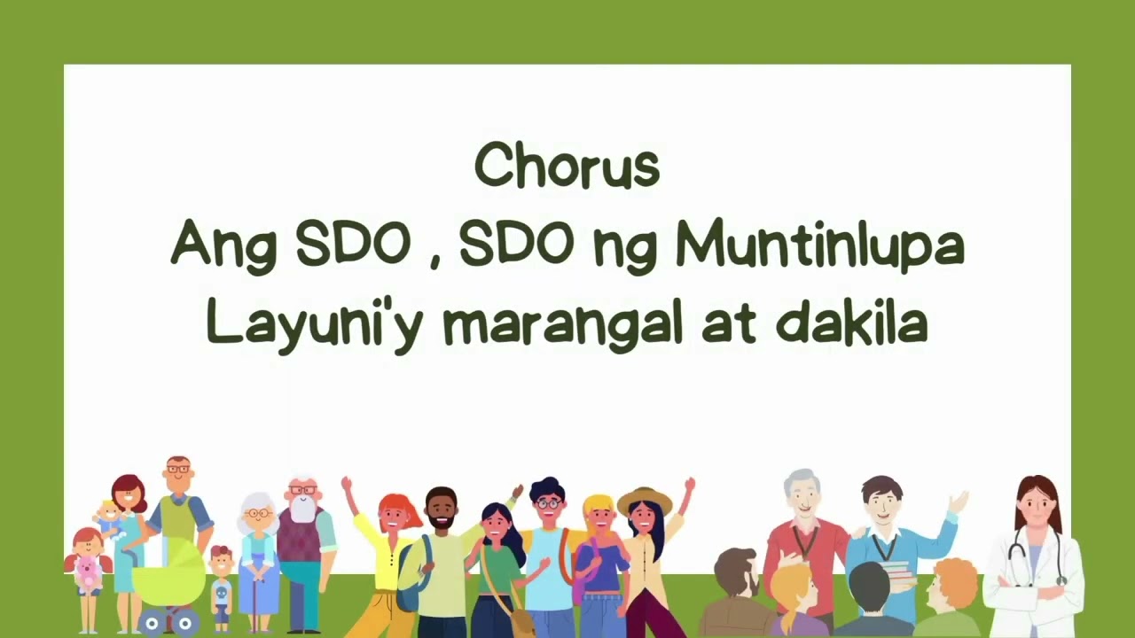 SDO HYMN MUNTINLUPA INSTRUMENTAL - YouTube