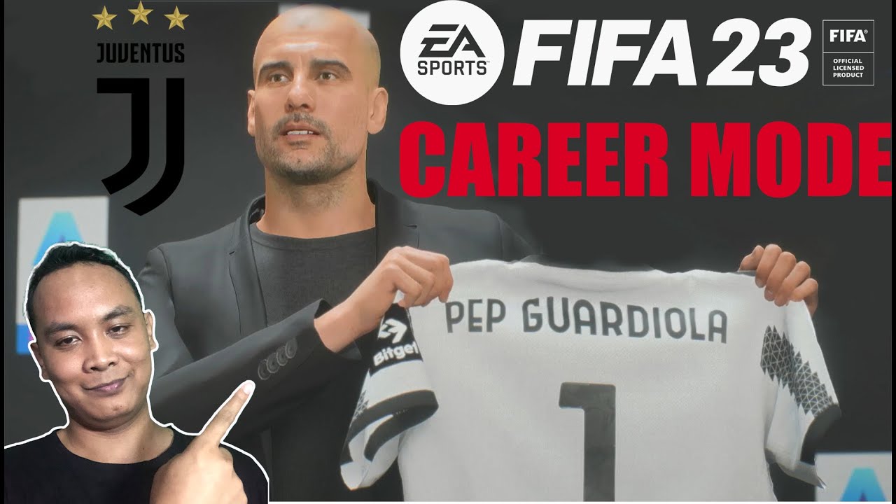 FIFA 2023 PS4 CAREER MODE| PEP GUARDIOLA MELATIH JUVENTUS - YouTube