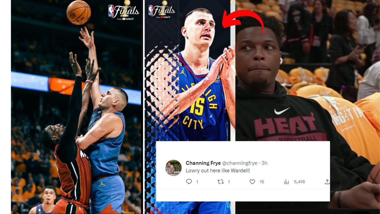 NBA PLAYERS REACTION TO DENVER NUGGETS BEATING MIAMI HEAT ON GAME 1 OF ...