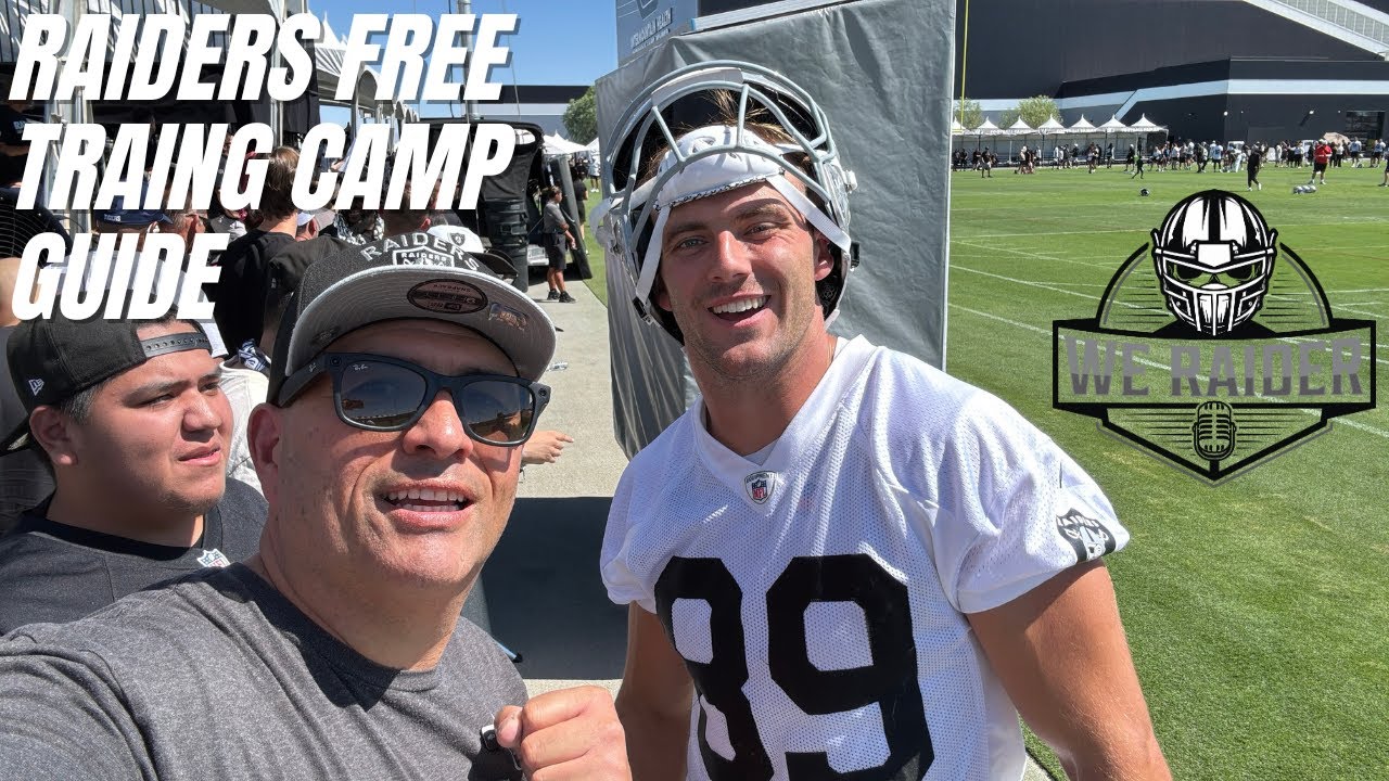 Raiders Training Camp Walkthrough | Parking, Rules & How to Get In for ...