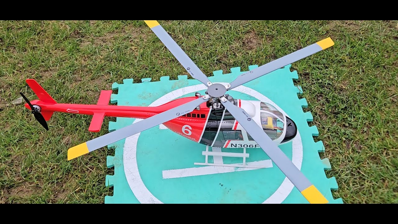 FLYWING BELL 206 X4 Rotor - YouTube