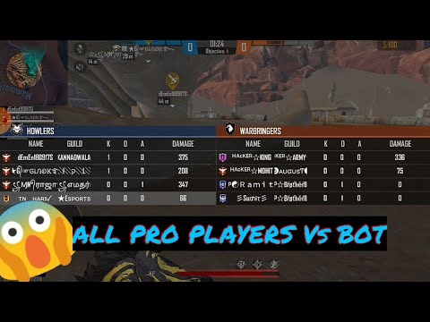 All Pro Player Vs Bot.Free fire tips & tricks - YouTube