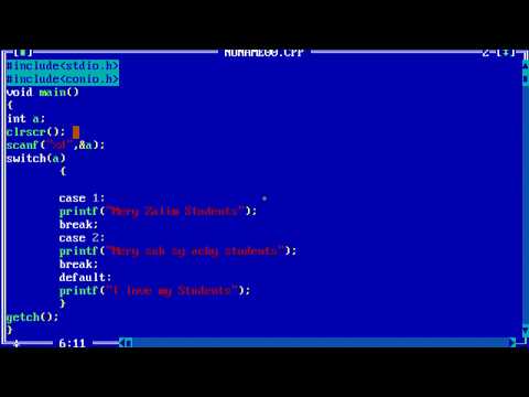 how to use switch in c language | sir majid | technologies world |