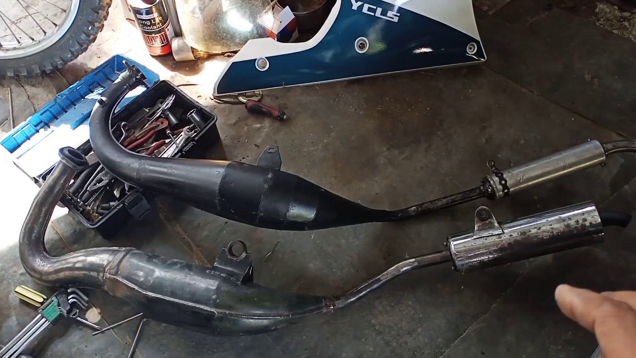 Yamaha Tzm, exzos stndrt dgn paip open, mana 1 lebih power? - YouTube
