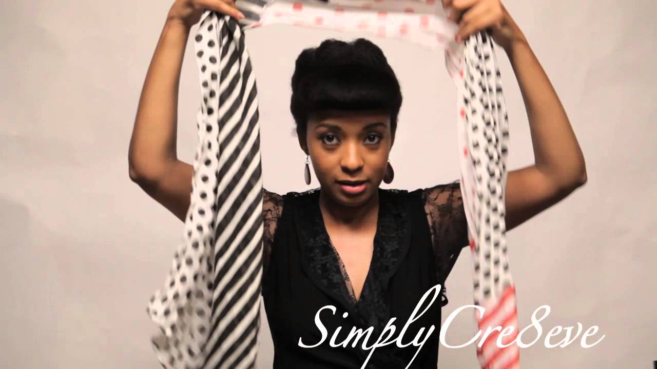 Vintage Head Wrap - YouTube