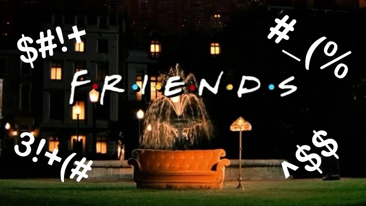 All FRIENDS Censored Bloopers - YouTube