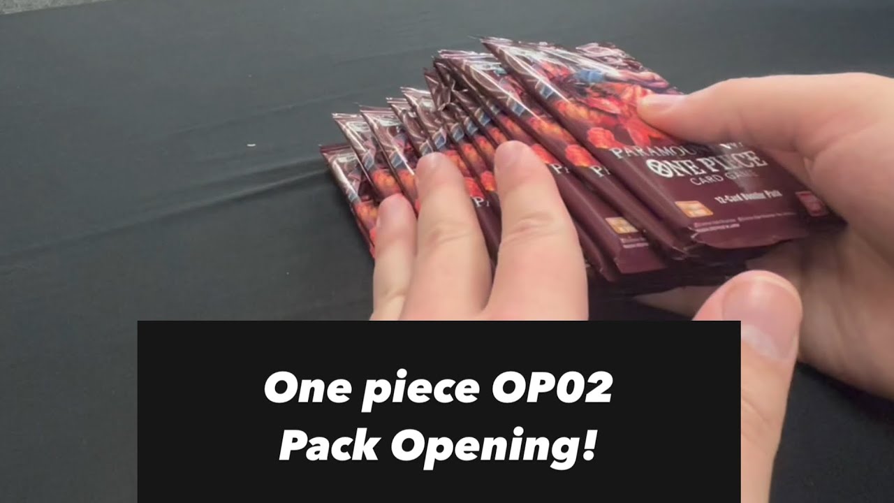 OP02 One Piece Pack Opening! 🤑 - YouTube
