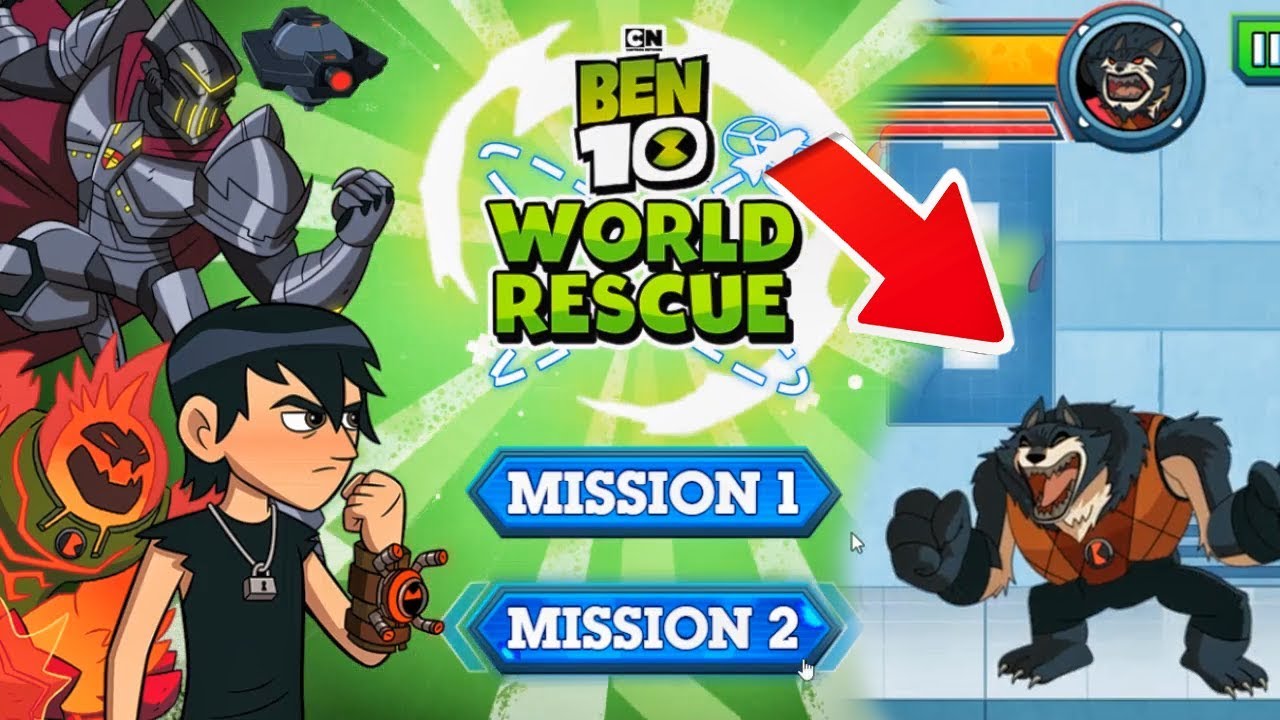 NEW MISSION 2 ben 10 world rescue GAMEPLAY COMPLETO (50 MINUTOS) HD ...