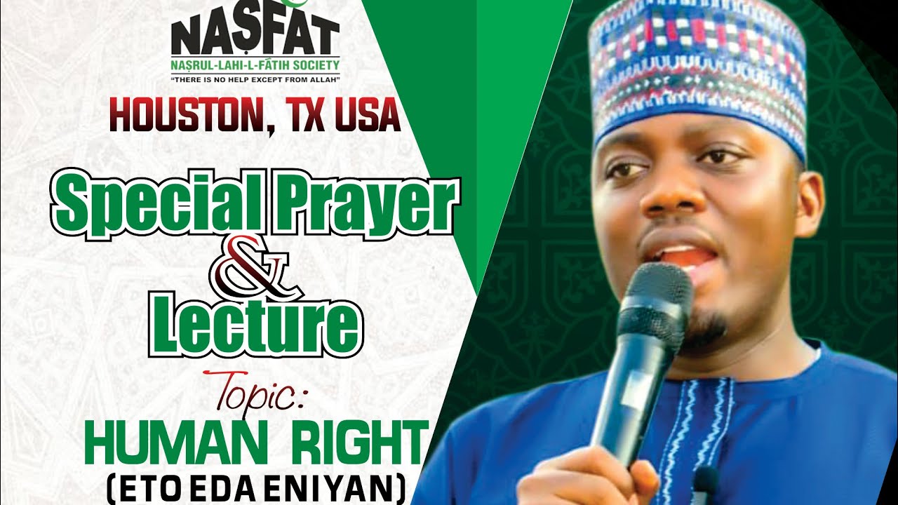 Human Right (Eto Eniyan) by Sheikh Jamiu AmiOlohun - YouTube
