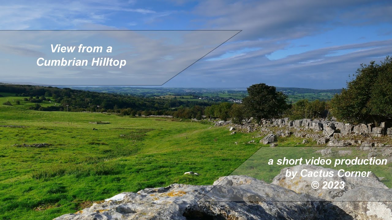 Countryside Views No. 11 - View from a Cumbrian Hilltop - YouTube
