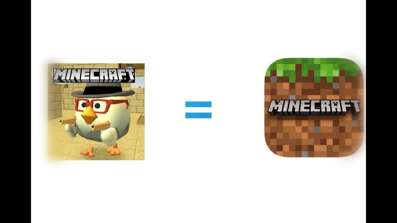Chicken gun, но это Minecraft🥒 - YouTube
