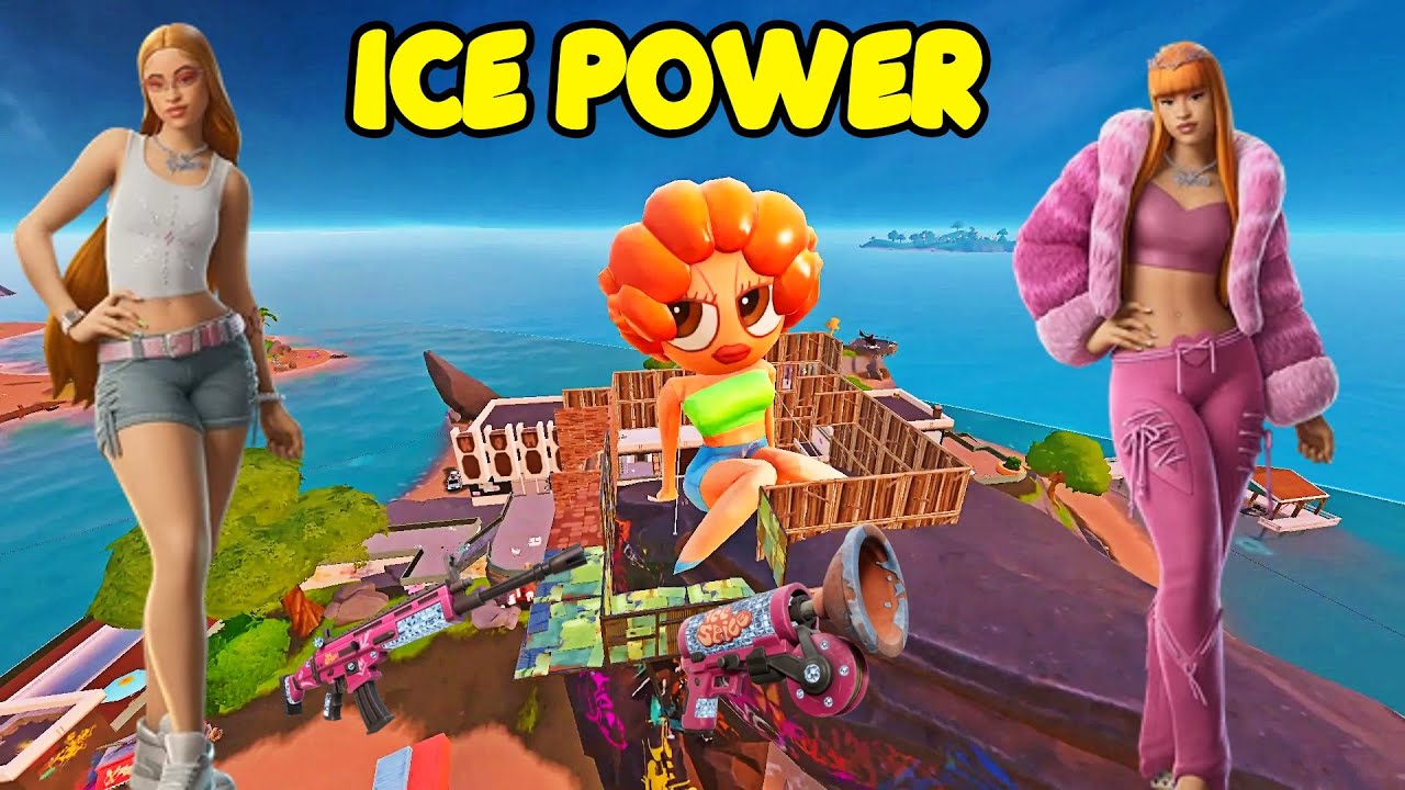 i became ice spice bodyguard she is the worst ai we have on Fortnite ...