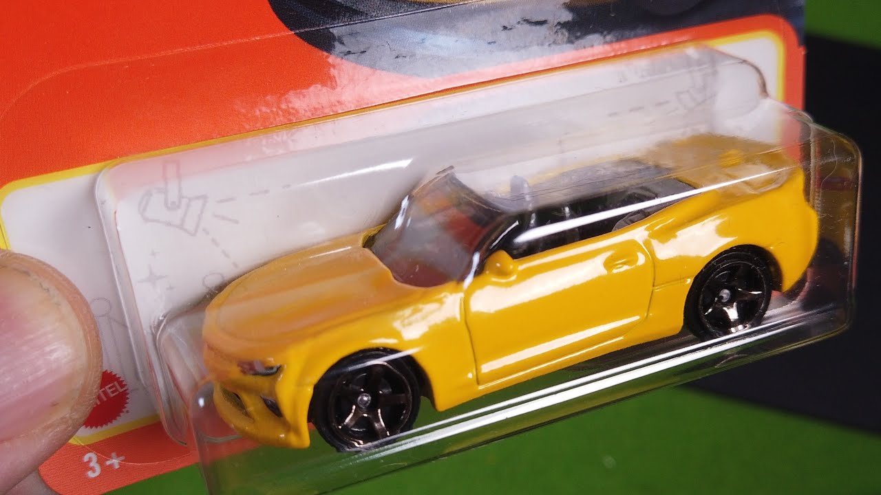 Four New Matchbox Cars Including The Chevy Camaro Convertible - YouTube