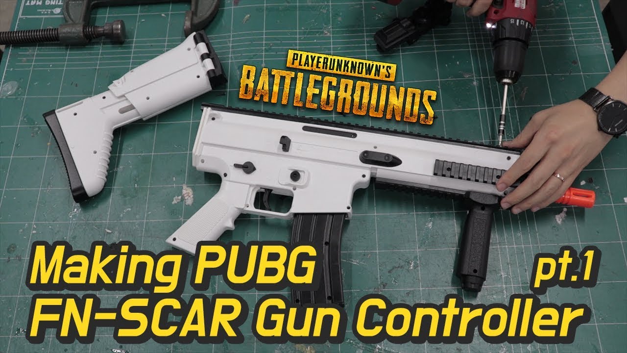 Making PUBG FN-SCAR Gun Controller #1 Recoil Simulator - YouTube