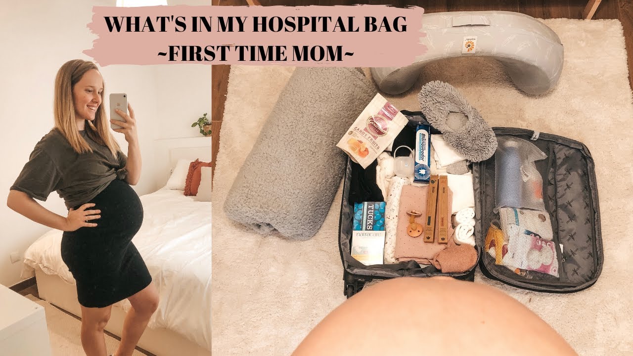 Whats In My Hospital Bag First Time Mom Youtube