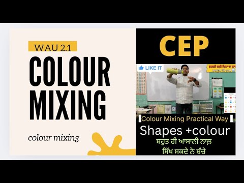 🔵 "MAGIC COLOR MIX!🟡 Learn Color Mixing in 5 Minutes!" #colourmixing # ...