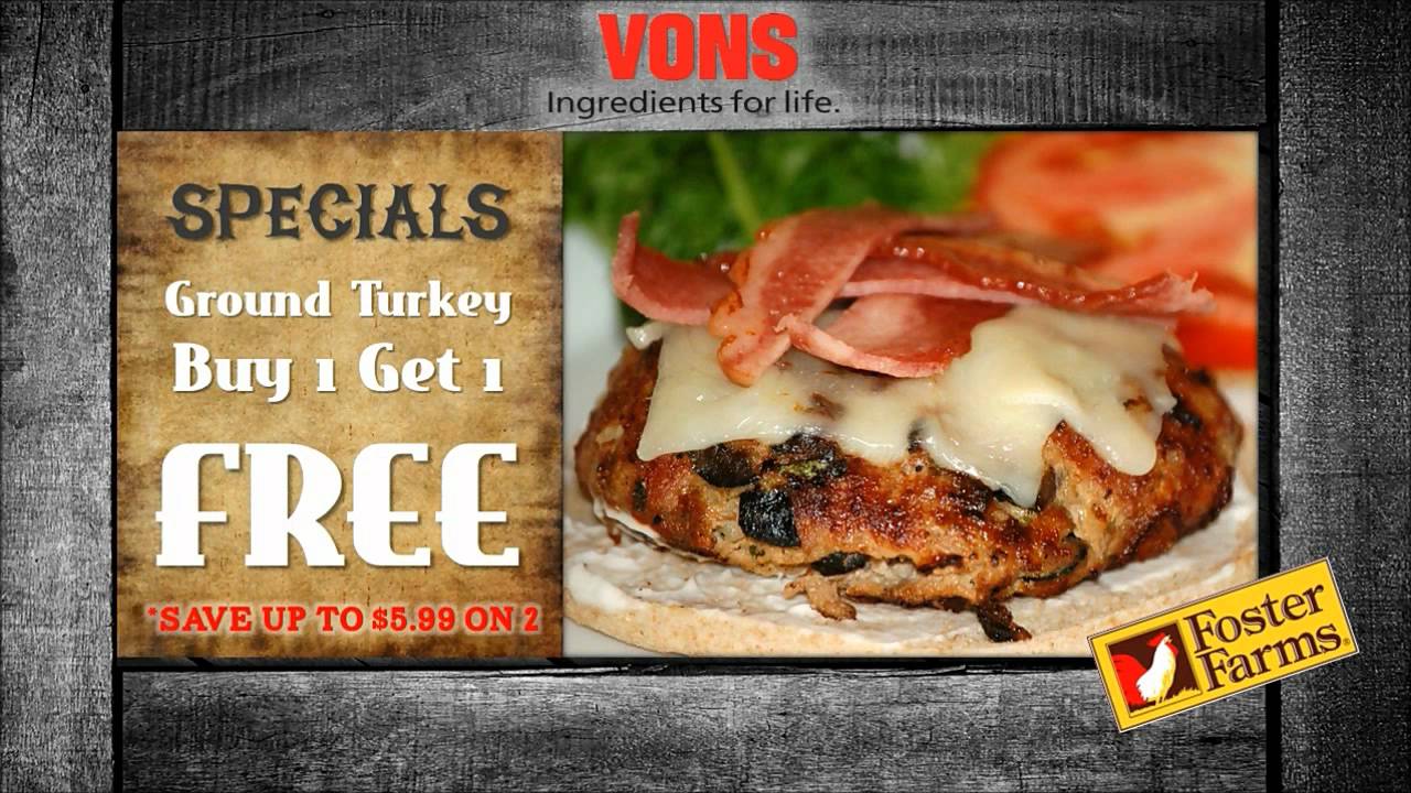 Vons Meat Department Grocery Store Supermarket Digital Signage Eyeconic ...
