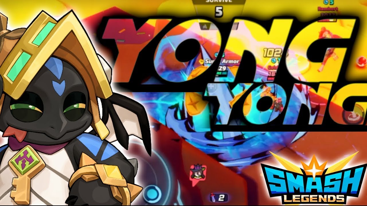 SMASH LEGENDS-Yong Yong playing magic fortune cookie mode. - YouTube