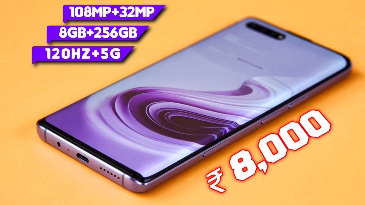 108MP+8GB+256GB+120Hz| Top 5 best ALLROUNDER budget mobile under 8000 | best 5g mobile under ...