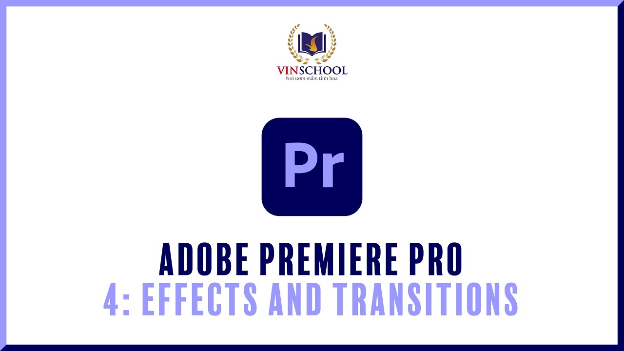 Adobe Premiere Pro: Tutorial 4: Effects and Transitions - YouTube