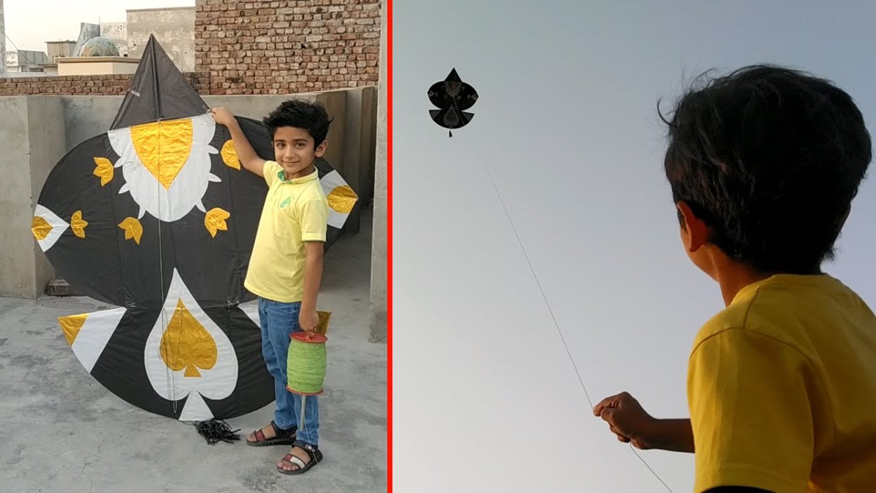 Chhotu Ustad flying Big Patang During Lockdown - Big Kup kite flying ...