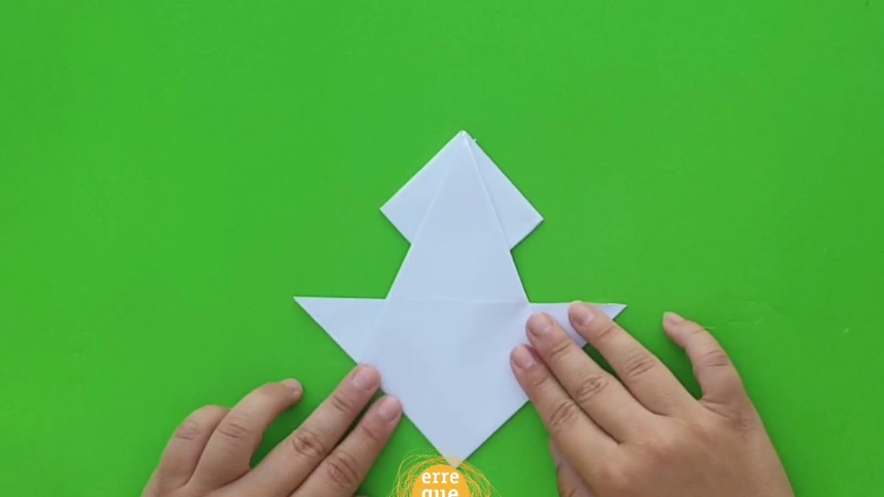 Papiroflexia: cómo hacer una Rana Saltarina - YouTube