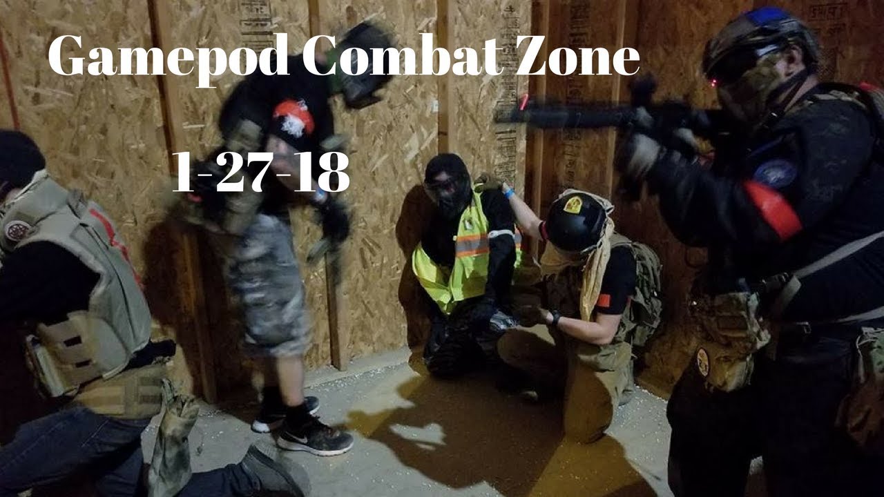 Gamepod Combat Zone January 27, 2018 (Systema PTW) - YouTube