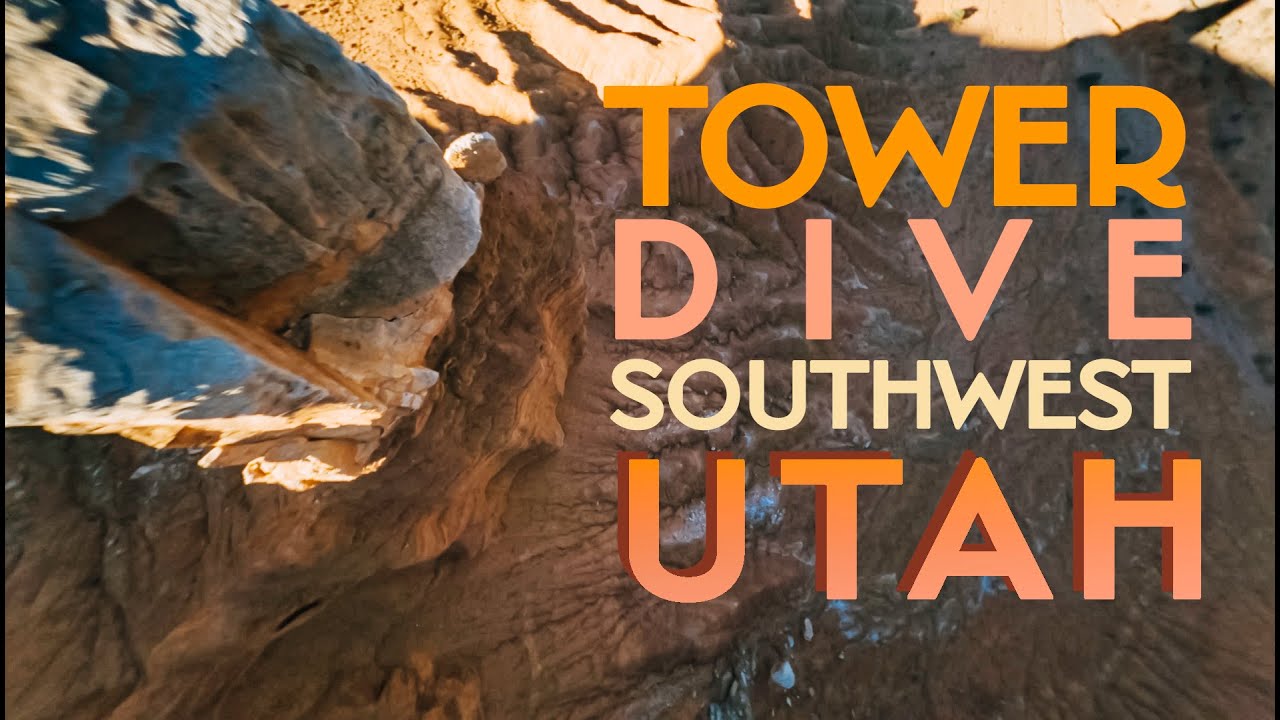 DIVE IT - UTAH TOWER DIVE / Project399 Super G FPV / Gopro Hero8 - YouTube