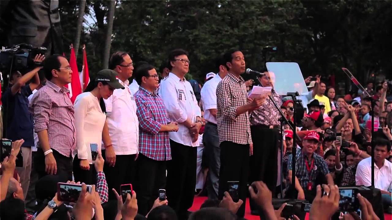 Pidato Kemenangan Jokowi Pilpres 9 Juli 2014 - YouTube