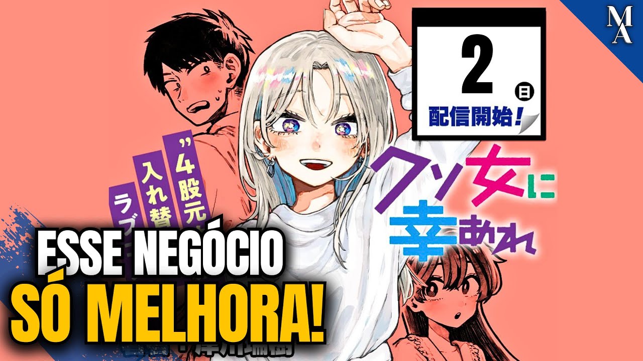 ESSE AUTOR CRIOU A MELHOR FORMA DE SE APROXIMAR DE QUEM GOSTAMOS | Kuso Onna ni Sachi Cap 2 ...