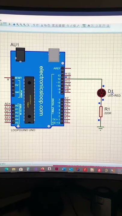 Arduino Simulation on Proteus VSM #Shorts - YouTube