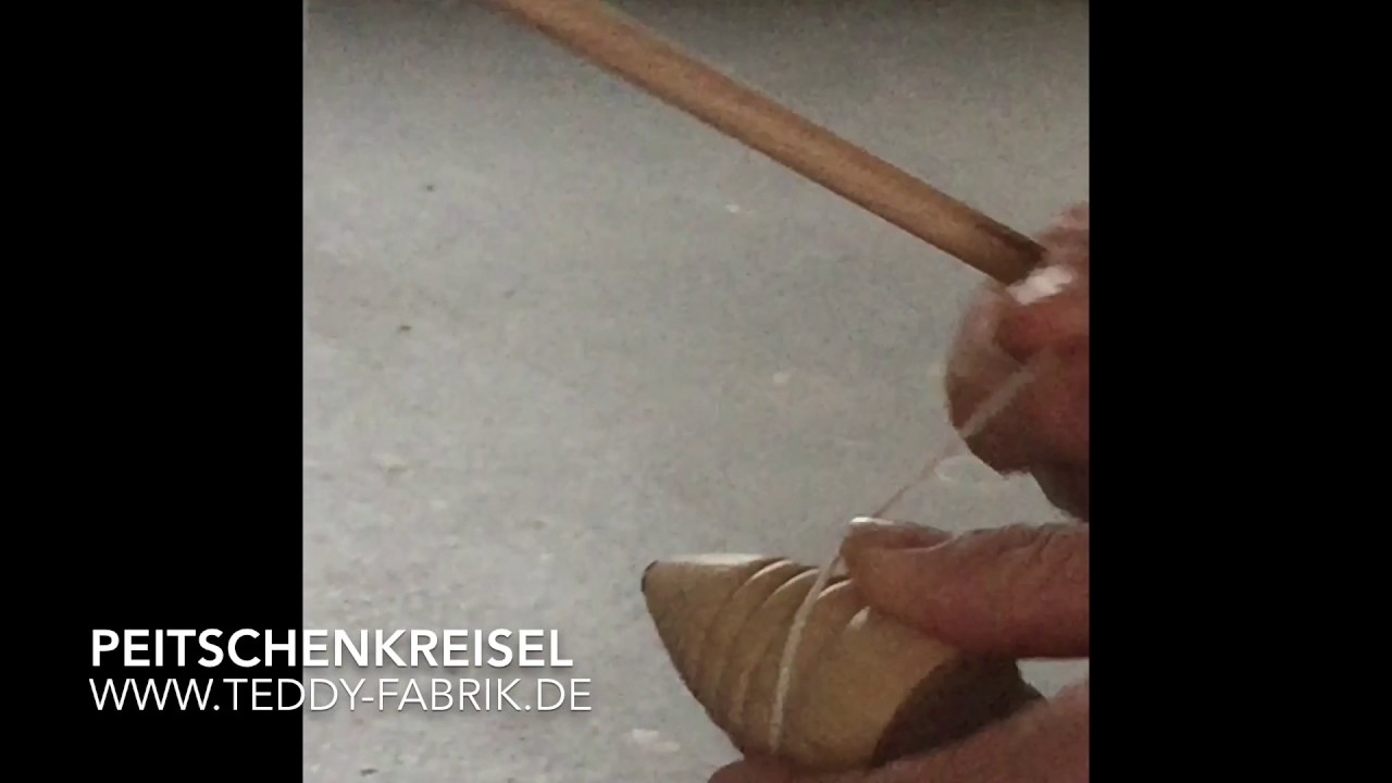 So funktioniert der PEITSCHENKREISEL - YouTube