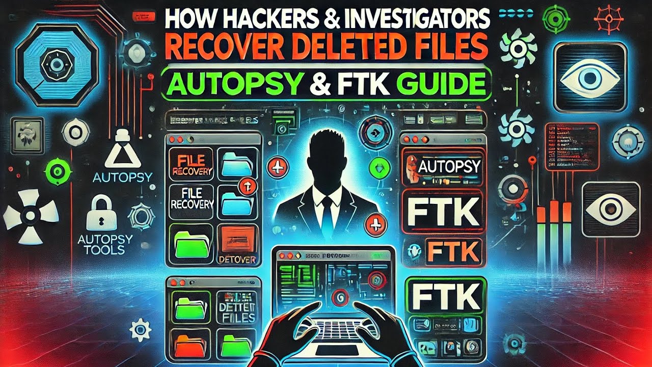 How Hackers & Investigators Recover Deleted Files! (Autopsy & FTK Guide ...