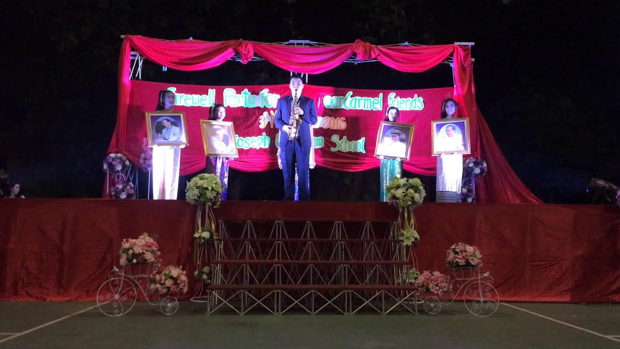 My first Sax show 03 11 15 - YouTube