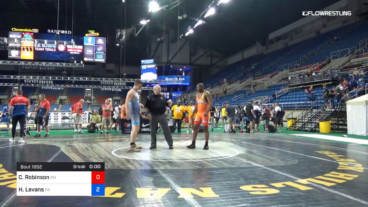 220 Lbs Cons 16 1 Chance Robinson Ohio Vs Harrison Levans Pennsylvania - YouTube