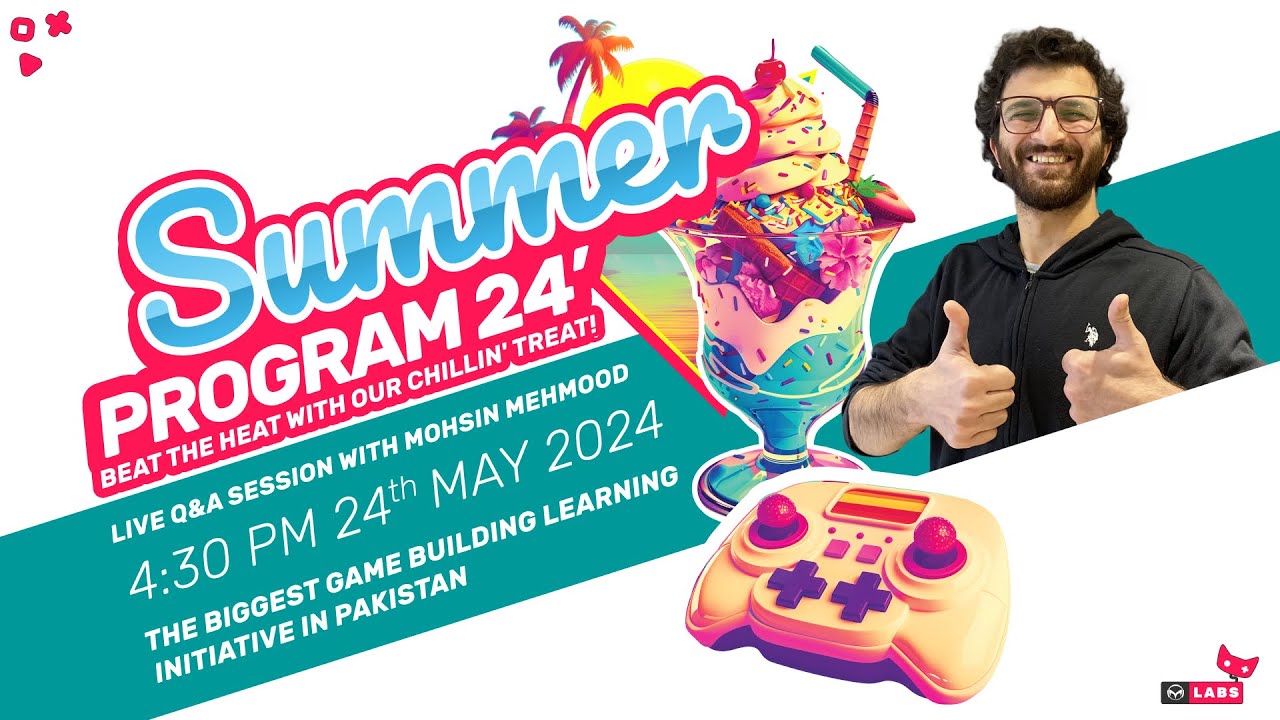 Summer Program 2024 - QA live With Mohsin Mehmood - YouTube